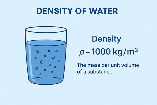 Water Density Table (0–100°C) – Excel & Chart | Chemcasts